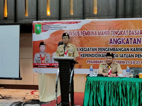 Buka Kmd Bagi Guru Slb Se Provinsi Riau Ini Harapan Ka Kwarda Riau