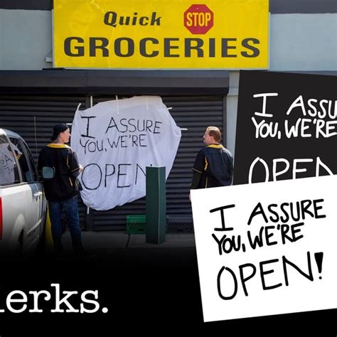 Clerks Open Sign Etsy