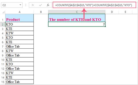 how to countif with multiple criteria in excel