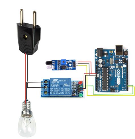 arduino infrared sensor wiring diagram