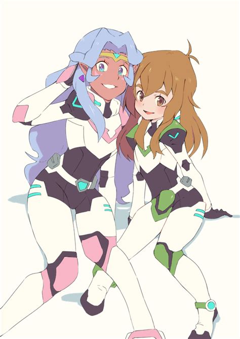 Pidge Gunderson And Princess Allura Voltron And 1 More Drawn By