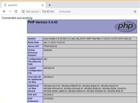 instalasi lemp nginx mysql and php di centos biznet gio nusantara