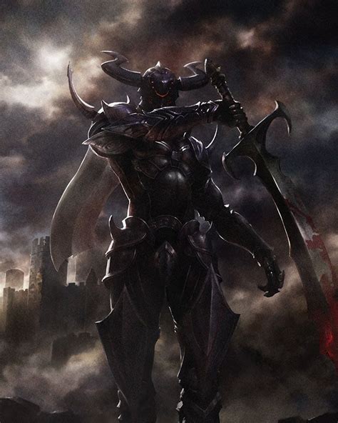 Dark Knight Art Mobius Final Fantasy Art Gallery Dark Fantasy Art