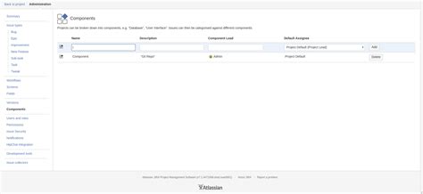 jira components handbook