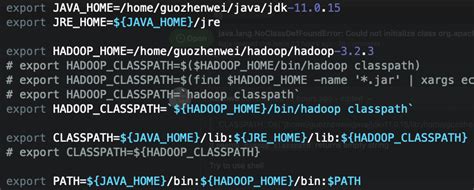 java lang noclassdeffounderror could not initialize class org apache