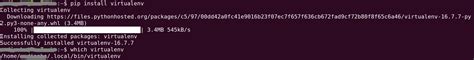 ubuntu 18 04安装 pyenv、pyenv virtualenv、virtualenv、numpy、scipy、pillow