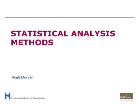 Ppt Statistical Analysis Methods Powerpoint Presentation Free