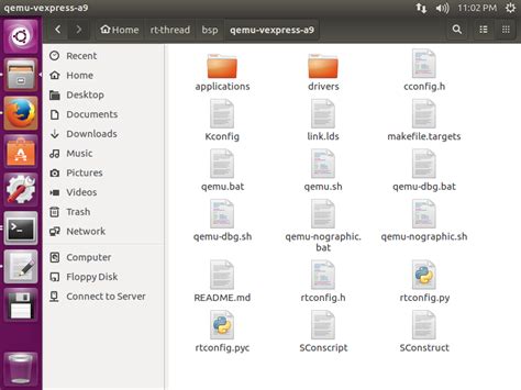 getting started of qemu ubuntu rt thread document center