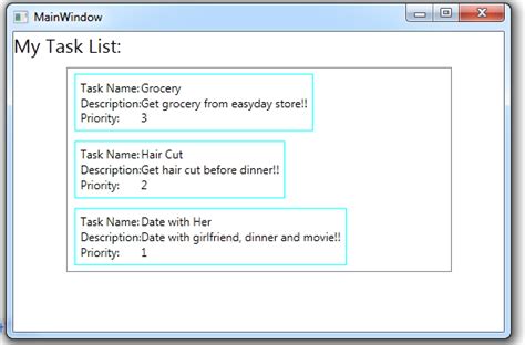 worksheets for wpf listbox binding mvvm