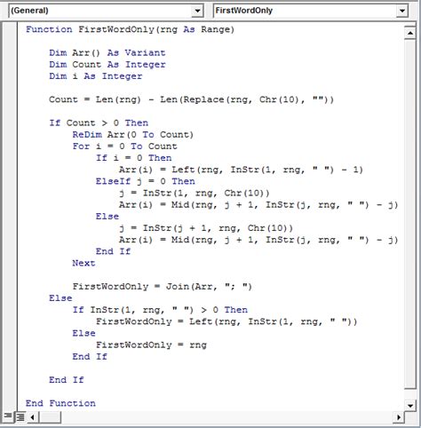 how to get the first word in microsoft excel microsoft