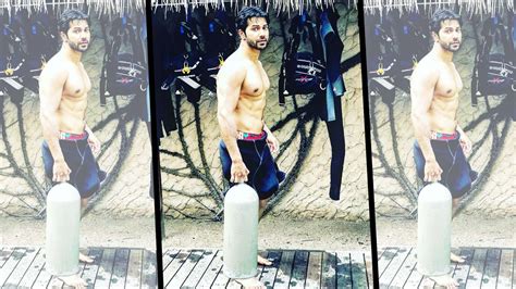 Varun Dhawan Scuba Diver Photos Gq India Gq India