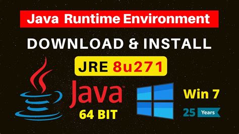 How To Download And Install Java Jre 8u271 On Windows 7 64 Bit Youtube