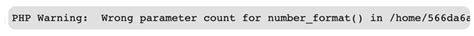php number format examples of php number format