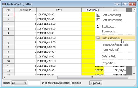 editing editing attributes editing attribute table field calculator