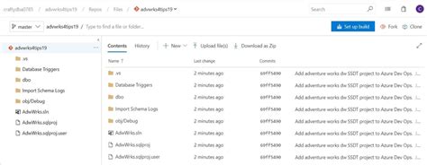 continuous sql server database integration with visual