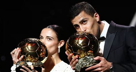 Rodri And Aitana Bonmatí Win Mens And Womens Ballon Dor 2024 Awards