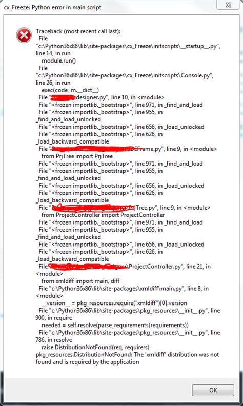 python build exe stack overflow