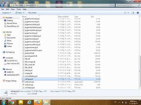 python webcam on py2exe doesn t work correctly stack
