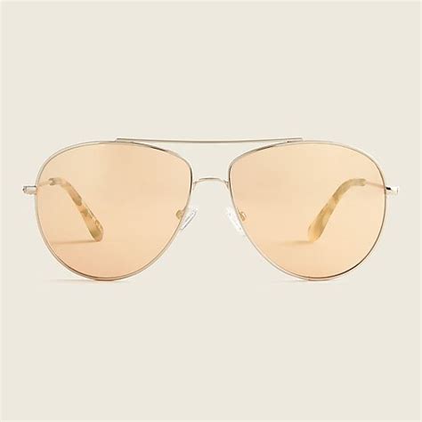 J Crew Bondi Aviator Sunglasses For Women