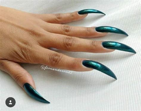 Pin By Mike G On Stiletto Nails Curved Nails Stiletto Nails Long