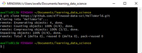 getting started with version control elfinwood ecology