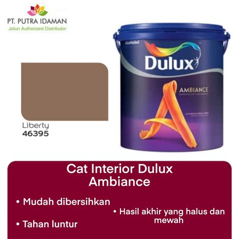 Cat Tembok Interior Dulux Ambiance Liberty 46395 Lazada Indonesia