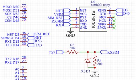 arduino mega 2560 software serial pcb circuits