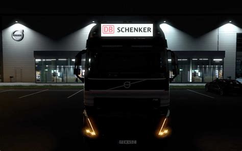 Big Lightbox Volvo Fh5 2020 Db Schenker 1 0 Ets2 Mod Download