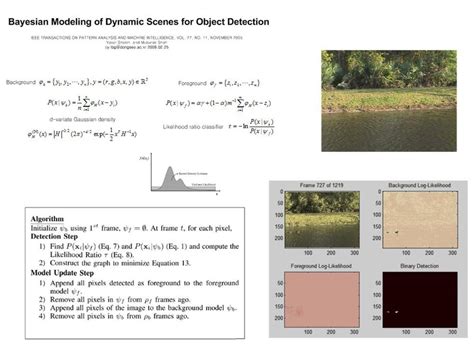 Nonparametric Kernel Density Estimation Background Modeling Ppt Download