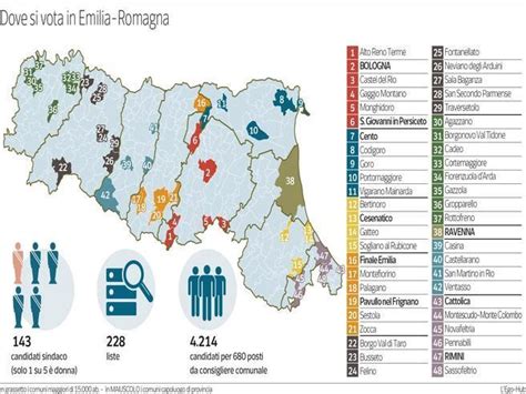 Elezioni Amministrative Emilia Romagna I 48 Comuni Al Voto
