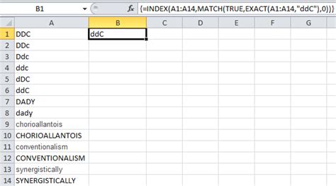 how to convert a word to a unique code in excel using