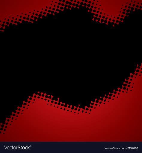 Abstract Red Black Halftone Background Royalty Free Vector