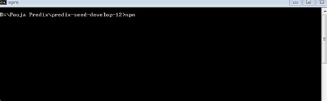 node js npm command issue stack overflow