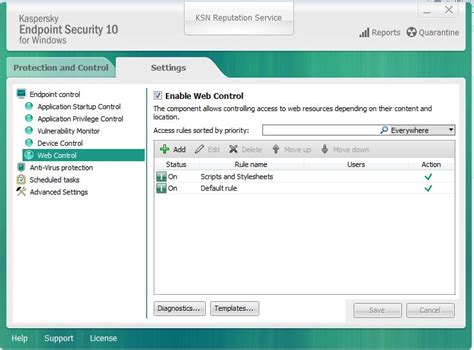 kaspersky internet security 10 suddenly blocking windows update