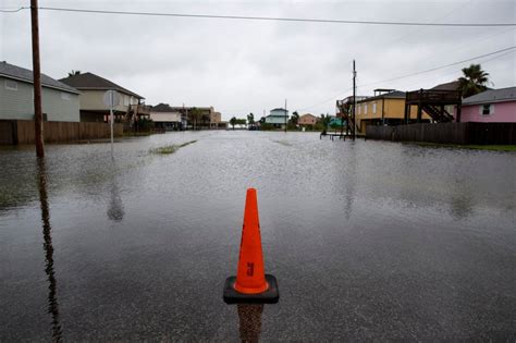 Tropical Storm Beta Makes Landfall On Texas Coast