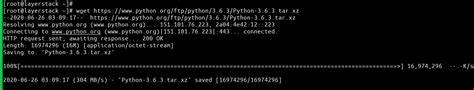 layerstack tutorials layerstack how to install python 3 on centos