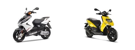Motorrad Vergleich Yamaha Aerox R 2011 Vs Piaggio Typhoon Sport 50 2t 2013