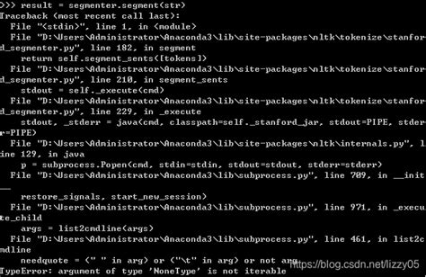 stanfordnlp中typeerror argument of type nonetype is not iterable 问题