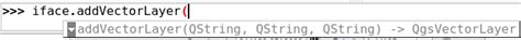 1 utiliser la console python introduction à pyqgis