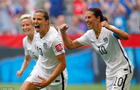 Us Womens World Cup Team Triumph In 5 2 Win Over Japan Daily Mail Online