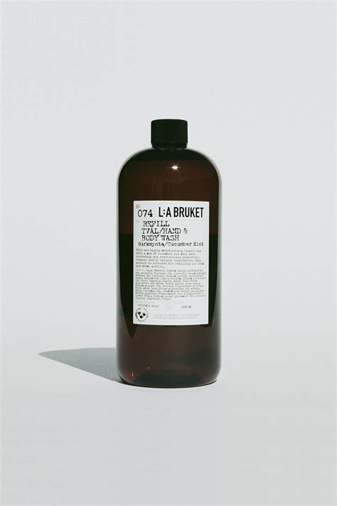 La Bruket 라부르켓 [클리어런스] 핸드 And 바디워시 큐컴버 민트 리필 1000ml S I Village 에스아이빌리지