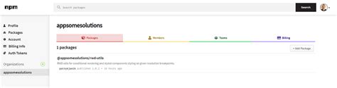 publishing scoped react typescript package to npm by patryk janik