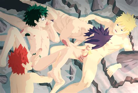 Post 3997545 Eijirou Kirishima Izuku Midoriya Mirio Togata My Hero