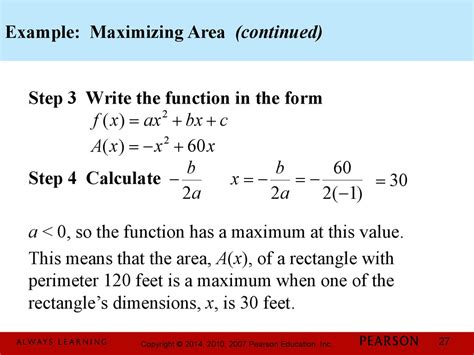 chapter 3 polynomial and rational functions 3 1 quadratic functions презентация онлайн