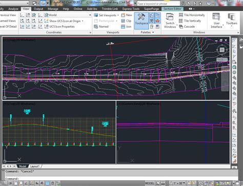 solved corridor section editor display problem when using