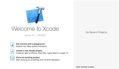 setting up your first ios xcode project
