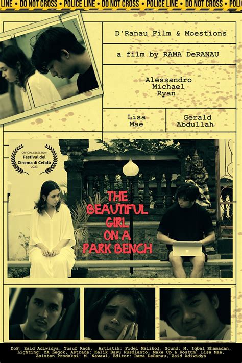The Beautiful Girl On A Park Bench海报 1 高清原图海报 金海报 Goldposter
