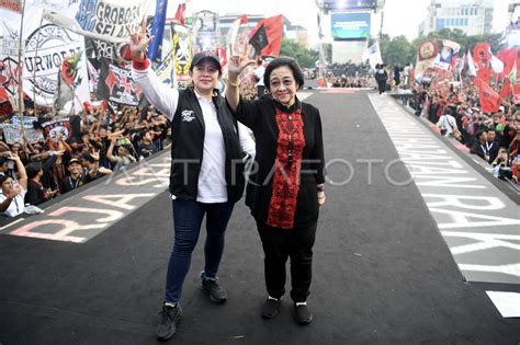 Kampanye Akbar Terakhir Ganjar Mahfud Di Semarang Antara Foto