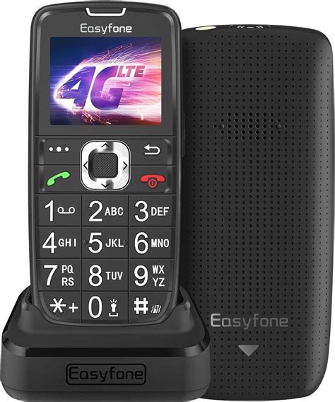 Easyfone Prime A6 4g Unlocked Big Button Mobile Phone For Seniors Easy