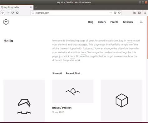 how to setup automad cms with nginx on ubuntu linux geek rewind
